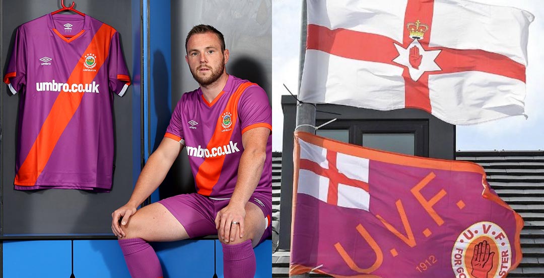 Garish: Umbro Linfield FC 20-21 Away Kit Released - Footy Headlines