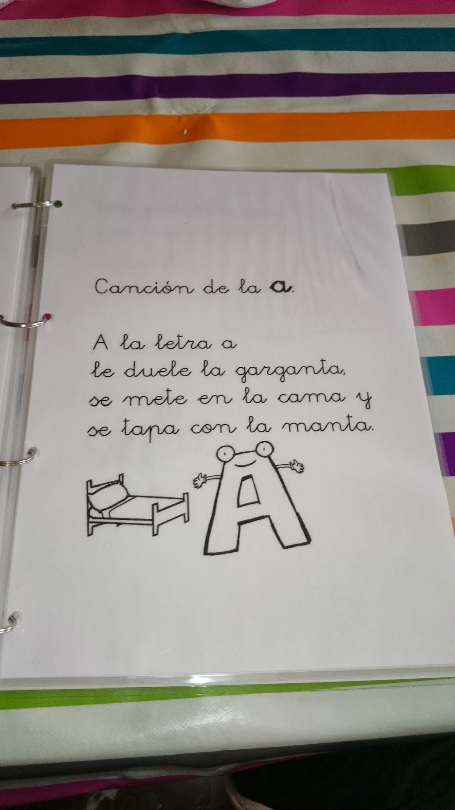 mi guerrero y mi princesa: Empezamos a trabajar la letra A-a
