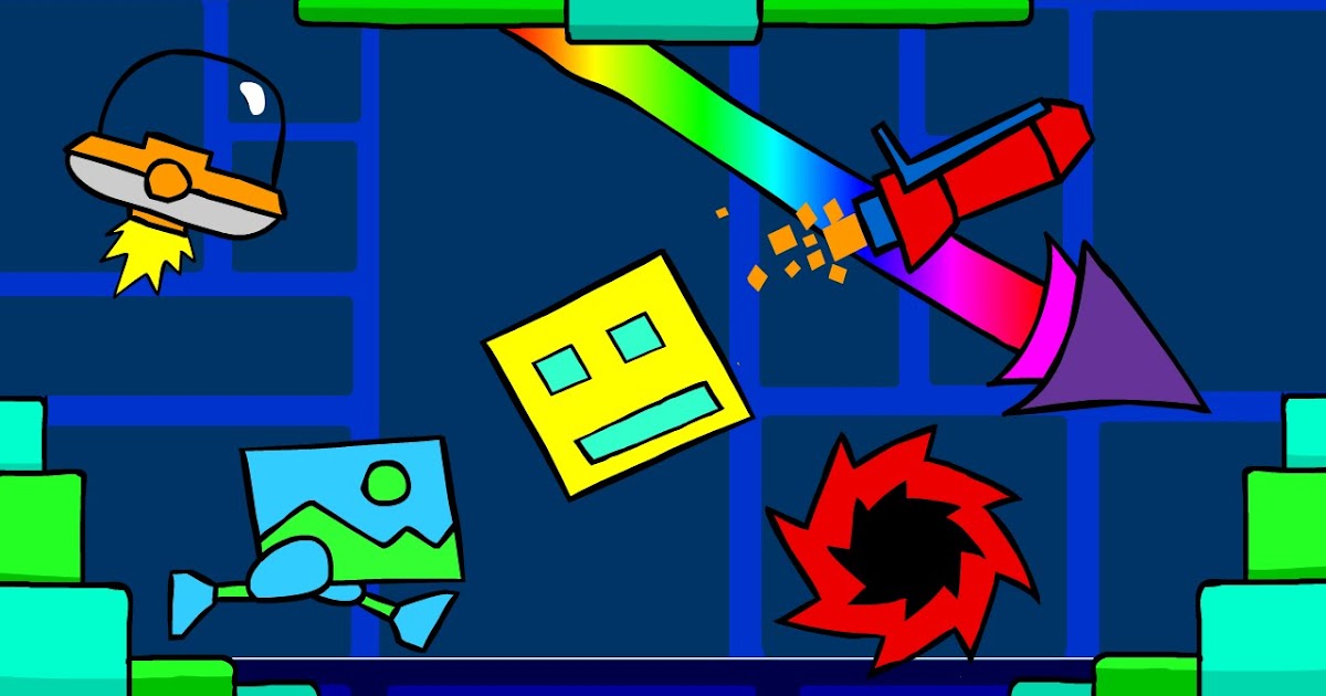 Geometry Dash Icon FanMade: Super FanArts ᕙ( ͡°Ꮂ ͡°)ᕗ