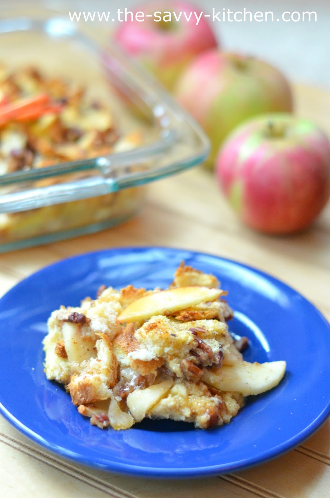 The Savvy Kitchen: Overnight Apple French Toast Strata