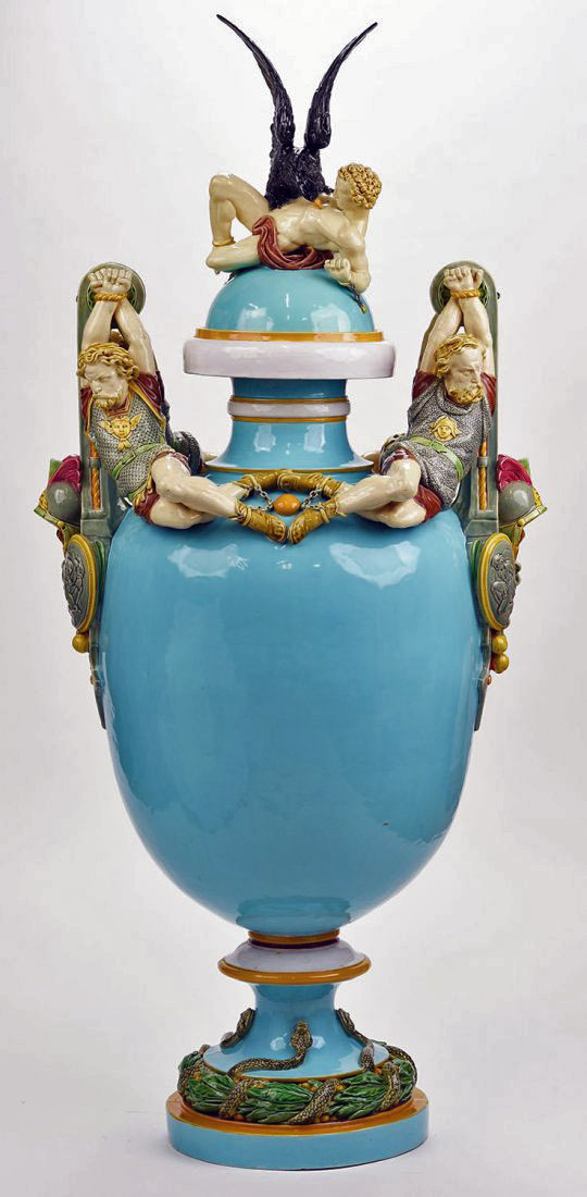 Glazed and Confused: Minton's Majolica Prometheus Vase