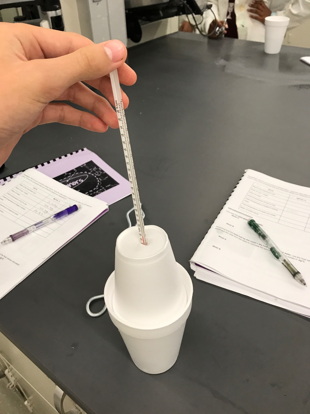Lab 16: Specific Heat of a Metal