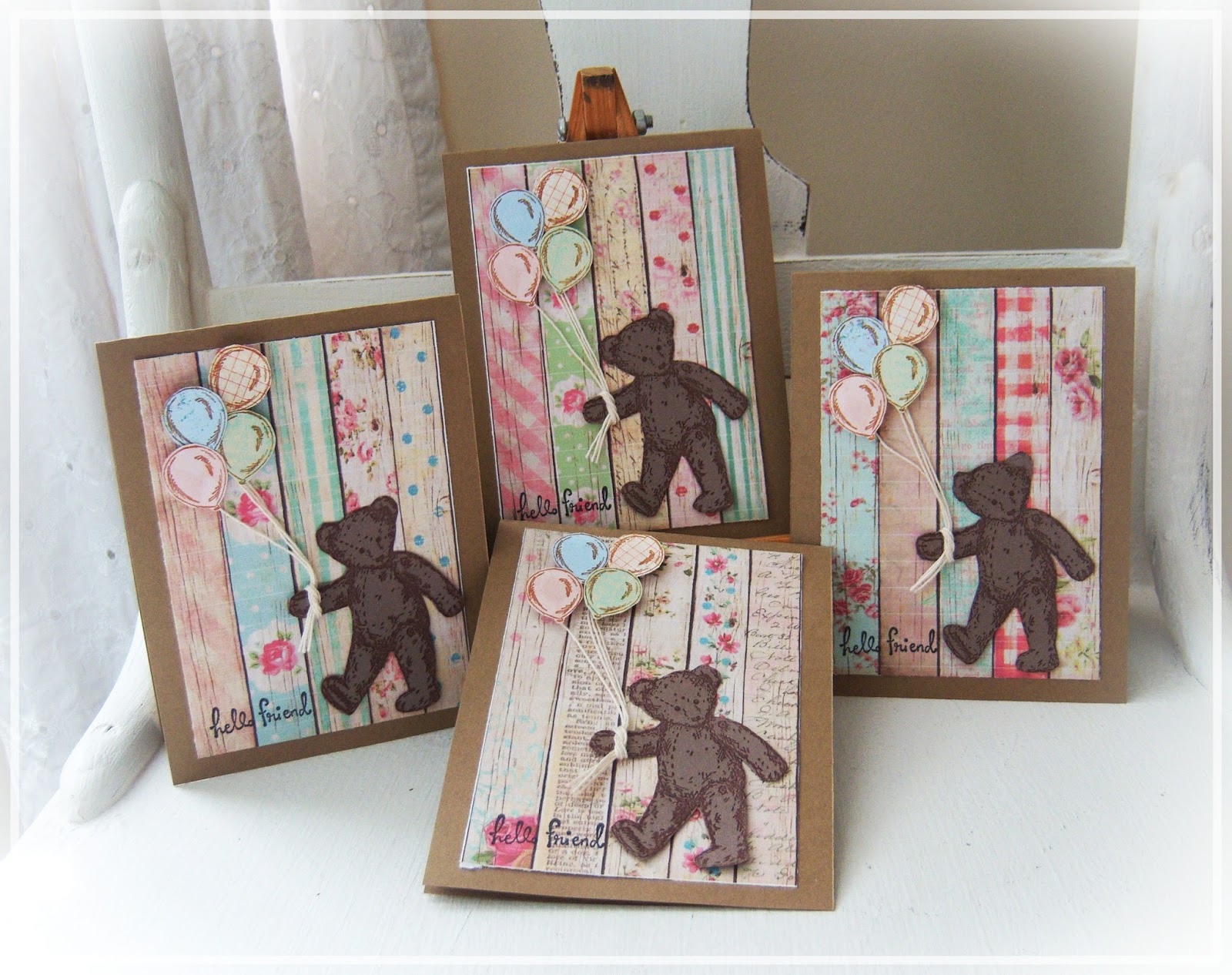 Shoregirl's Creations: Teddy Bear Card Set
