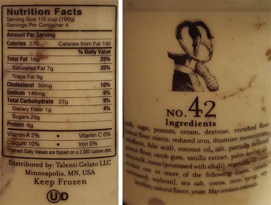 On Second Scoop: Ice Cream Reviews: Talenti Peanut Butter Pretzel ...