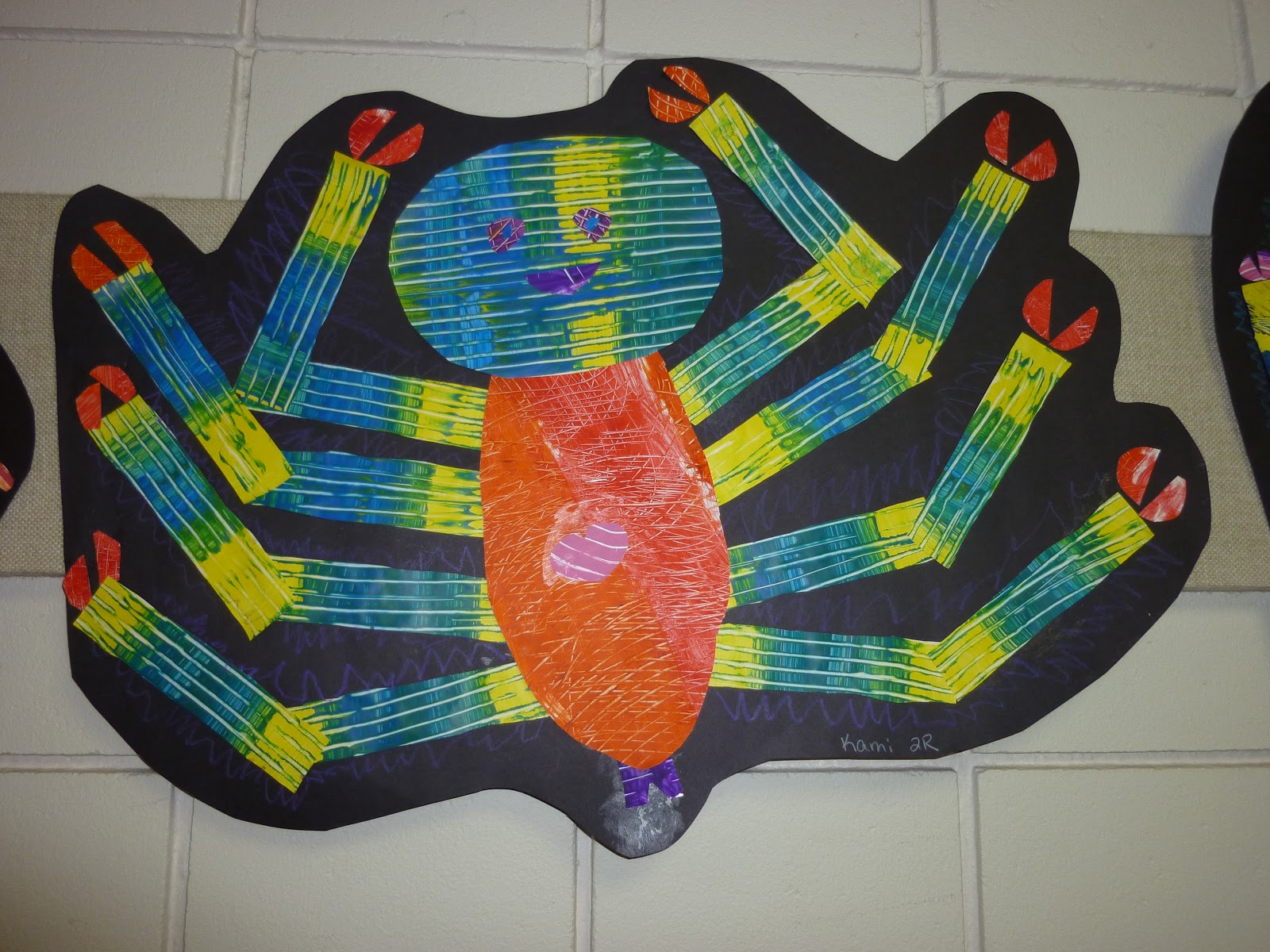 Mrs. Werner's Art Room: 2nd Grade Eric Carle Spiders