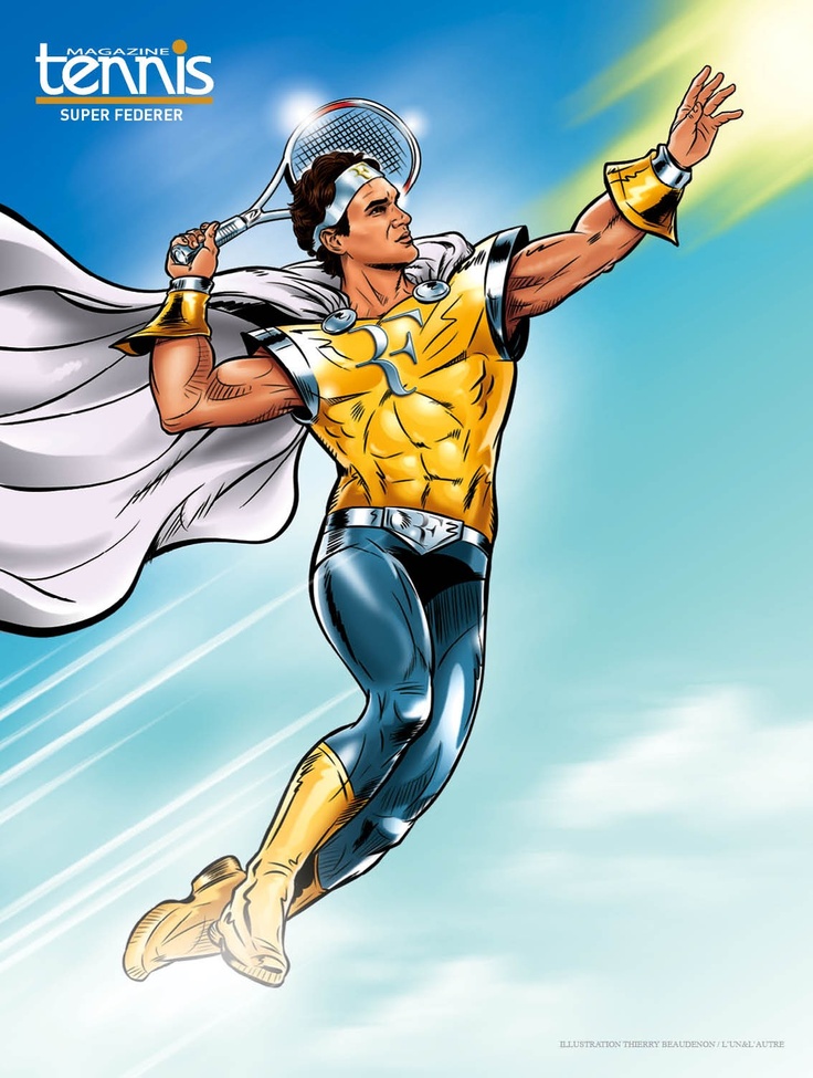 TIMELESS TENNIS: Tennis Superhero of the Day: Roger Federer