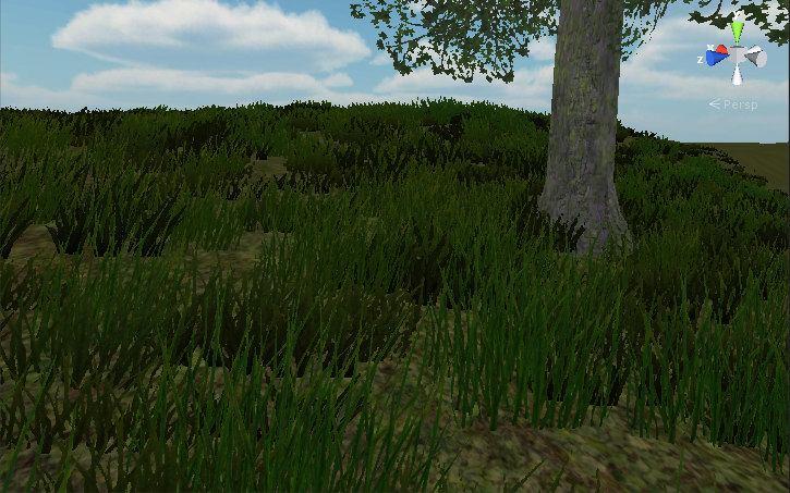 Unity Girl Developer Unity Tip Dense Grass On Really Big Terrains