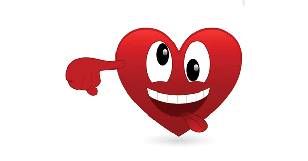 Kooky Heart | Symbols & Emoticons