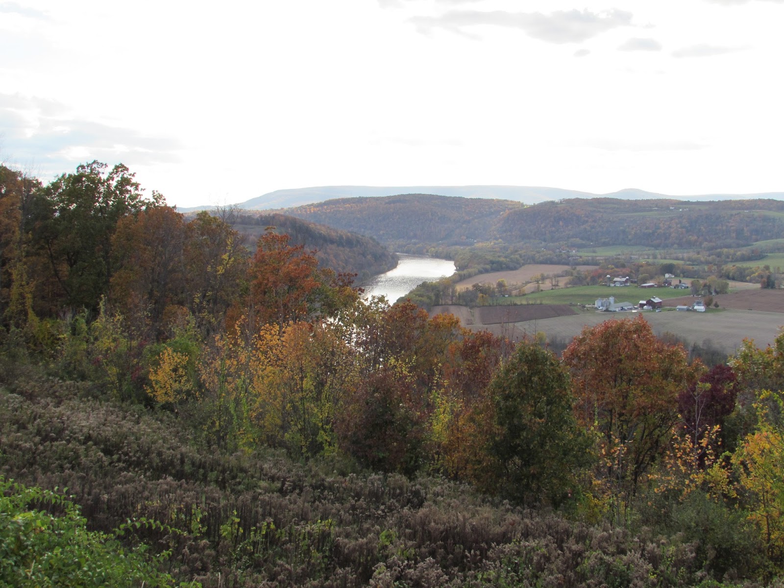 French Azilum and the Marie Antoinette Overlook, Susquehanna River ...