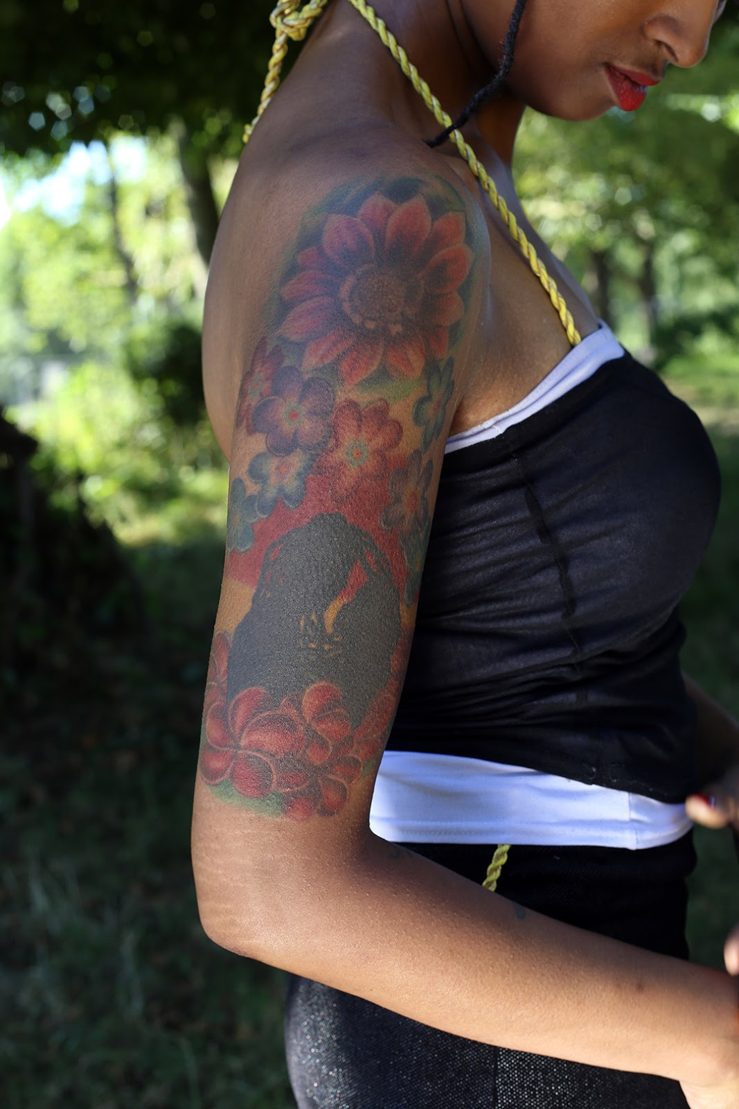 Rasta Sleeve Tattoo
