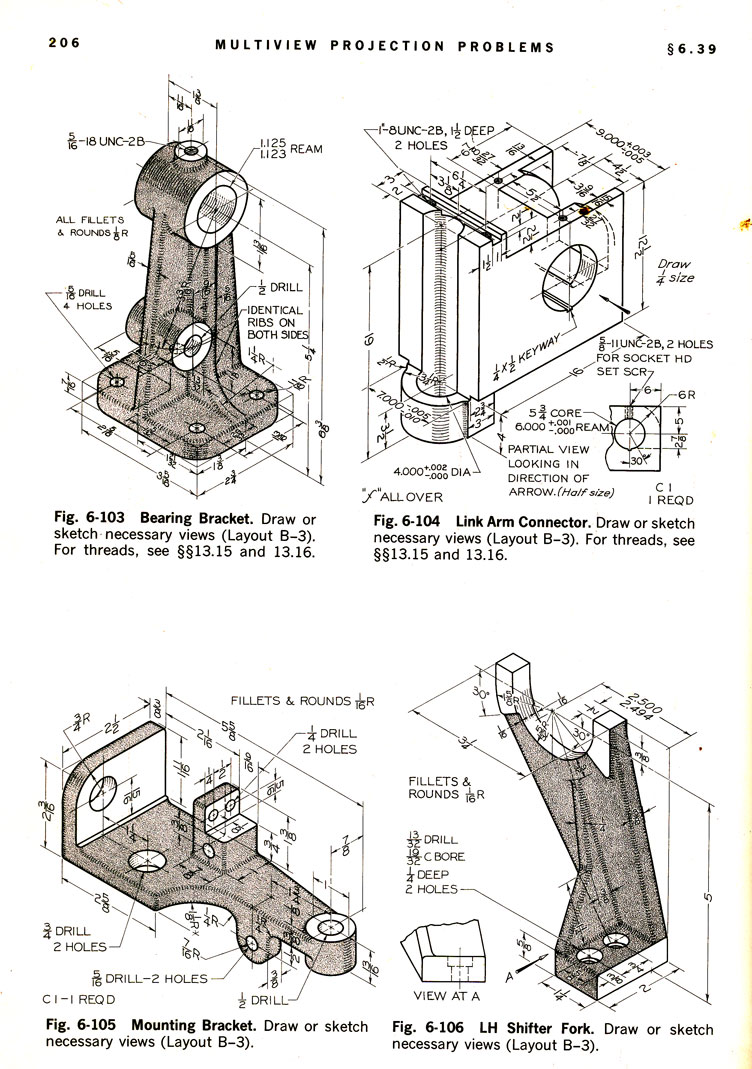 MENGGAMBAR MESIN DENGAN CARA ISOMETRI ~ Mechanical Engineering Blog