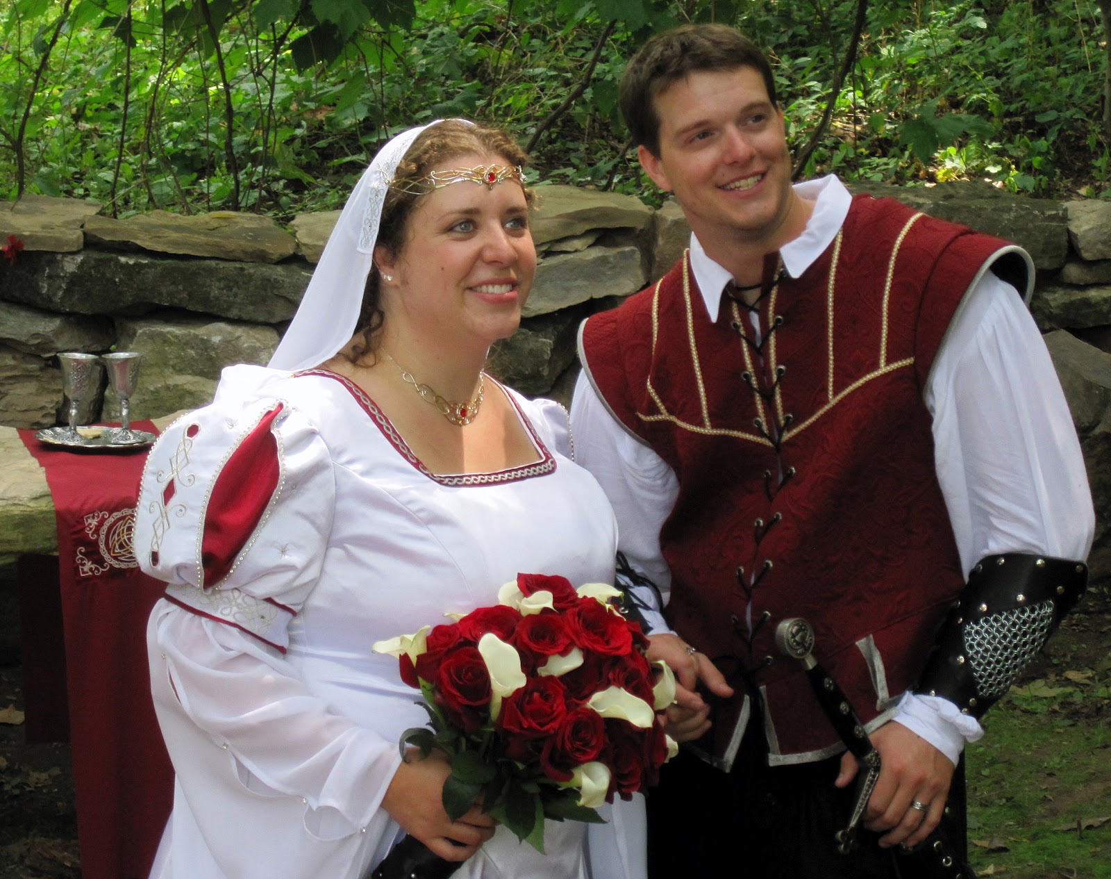 The Dressmaker's Muse: Medieval Wedding in the Woods