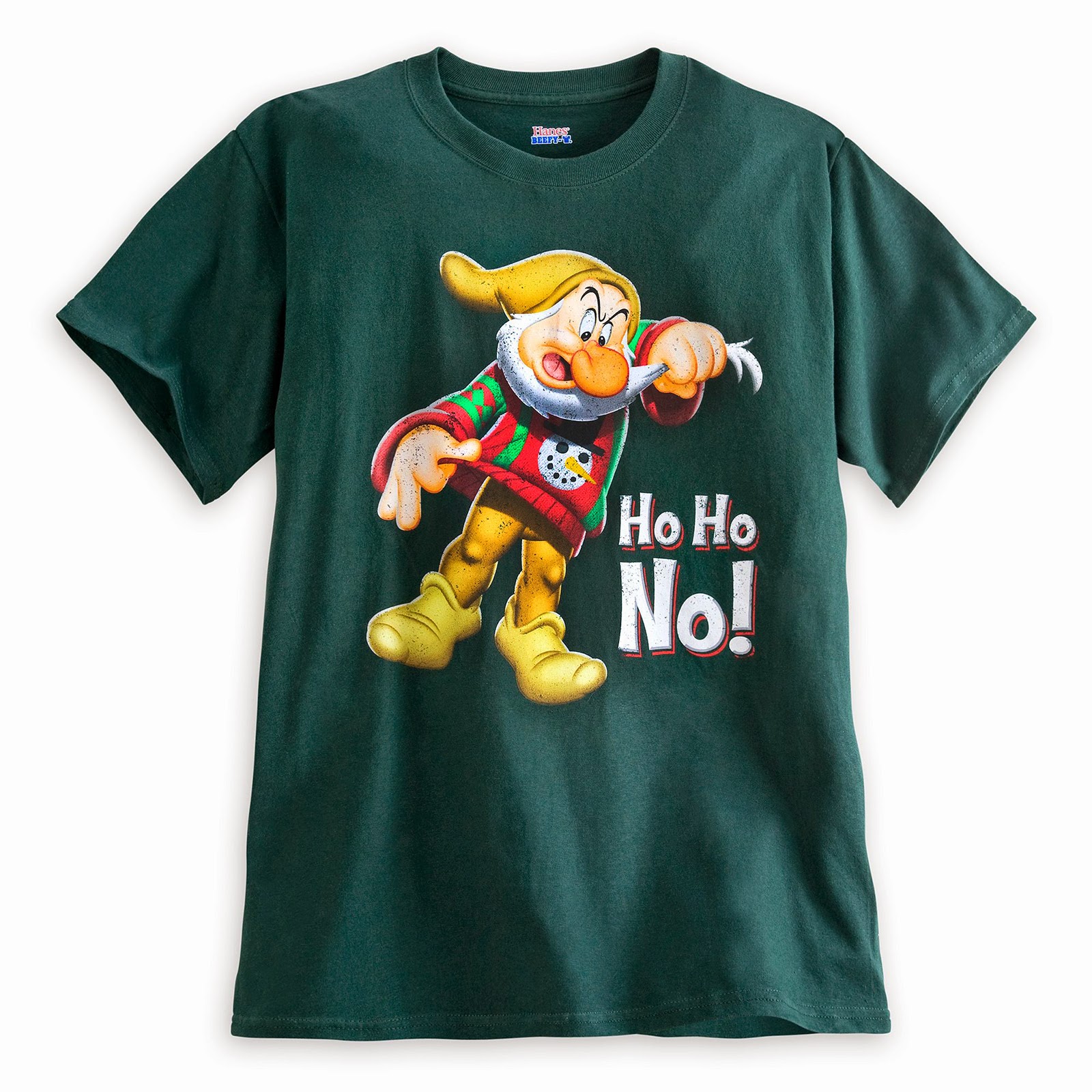 Filmic Light - Snow White Archive: 2014 "Ho Ho No!" Grumpy Holiday Tee