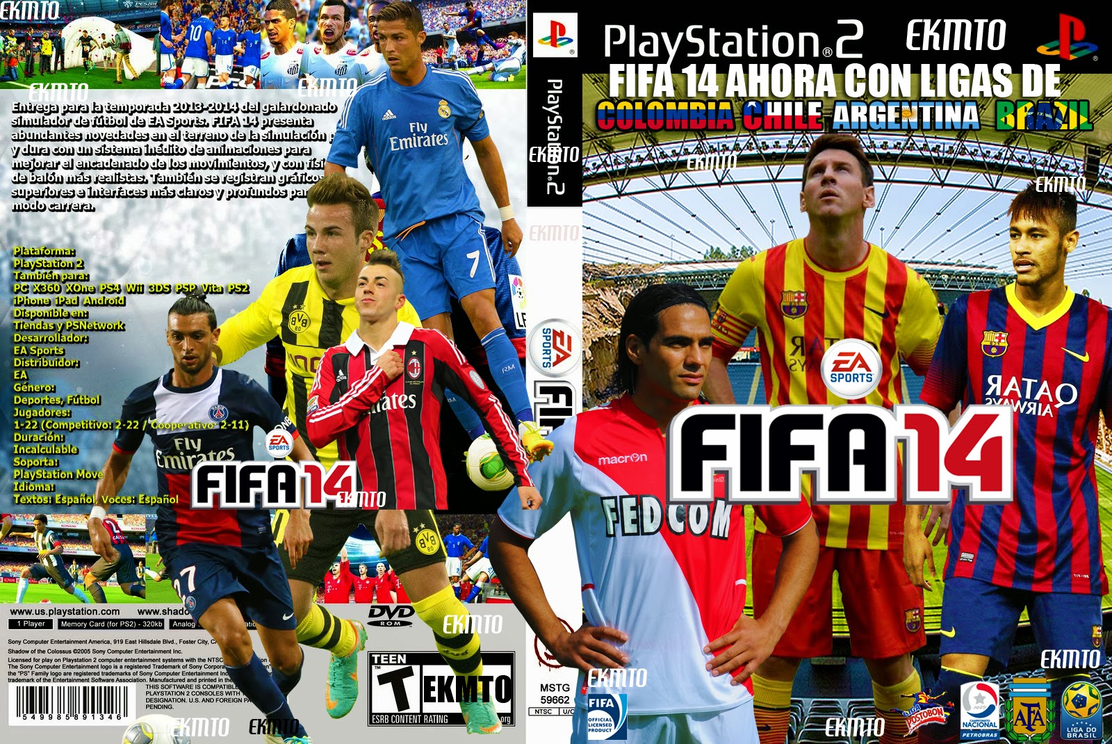 Cover: fifa 14 ps2