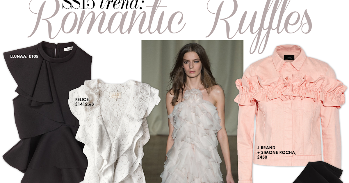 SS15 Trend: Romantic Ruffles - by Sarah-Hayley Owen