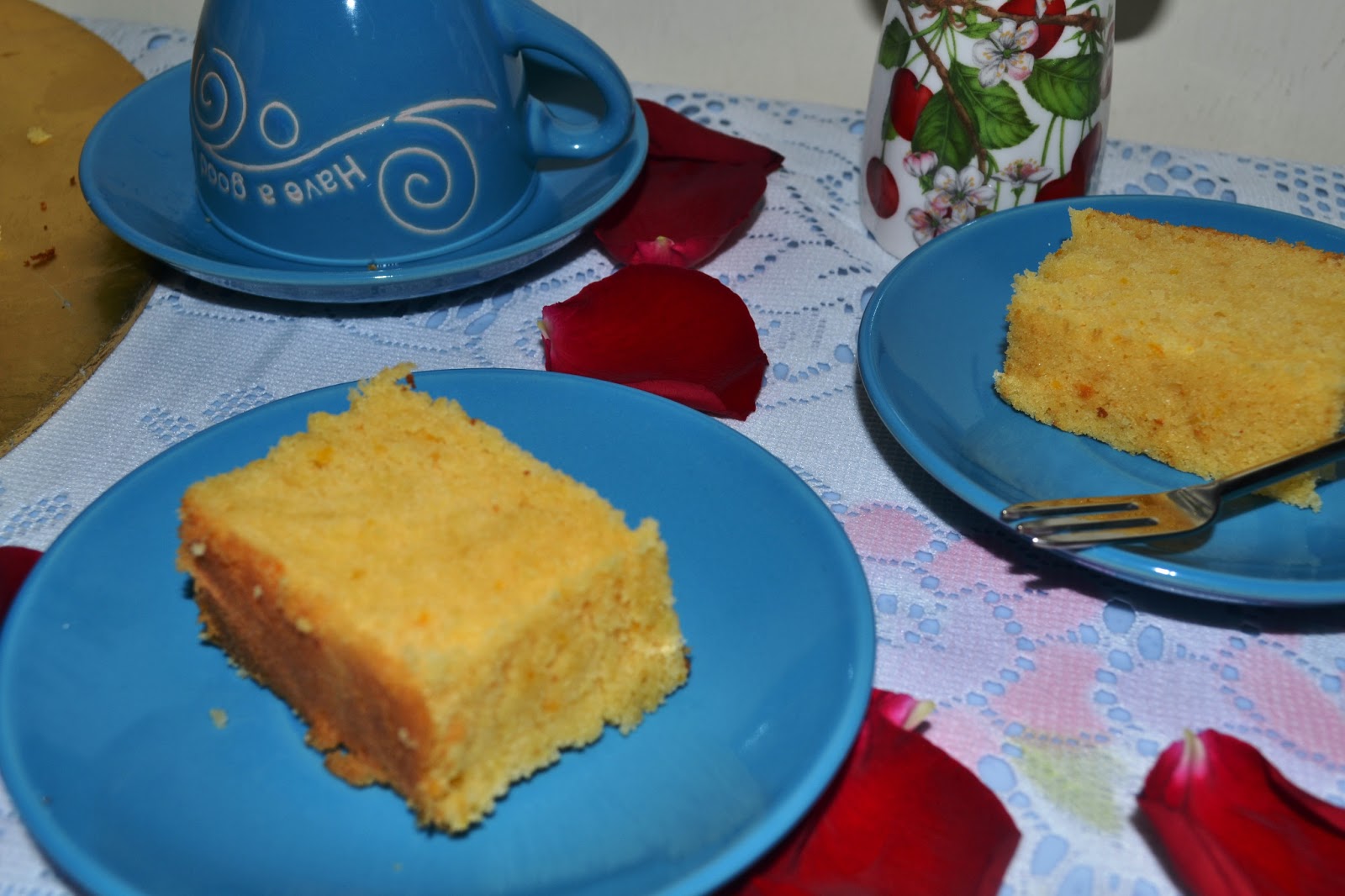 Food@Home Sweet Home: Simple Orange Butter Cake 香橙奶油蛋糕