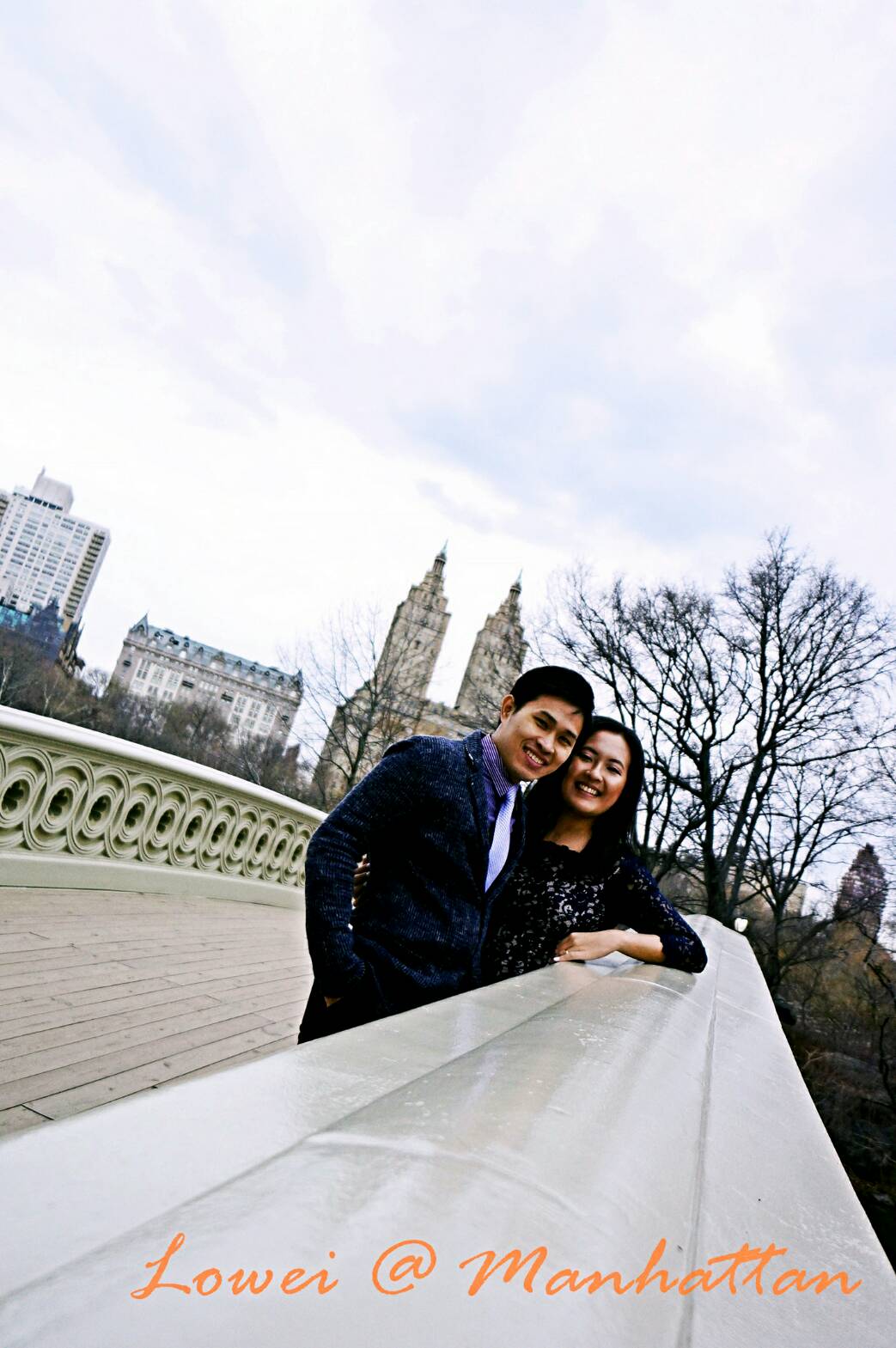 ♛Lowei 曼哈頓自助婚紗誌♛ 簡單的幸福日常婚紗照+花絮at 紐約中央車站/洛克斐勒大樓登頂/中央公園噴泉/中央公園弓橋/聖派翠克大教堂 ...