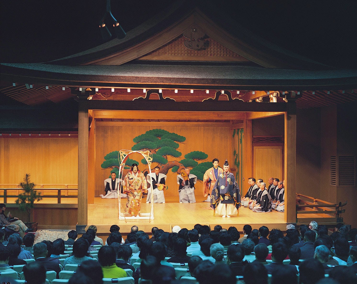 Japón, cultura y arte: Teatro japonés: la obra de nō "Kantan", II