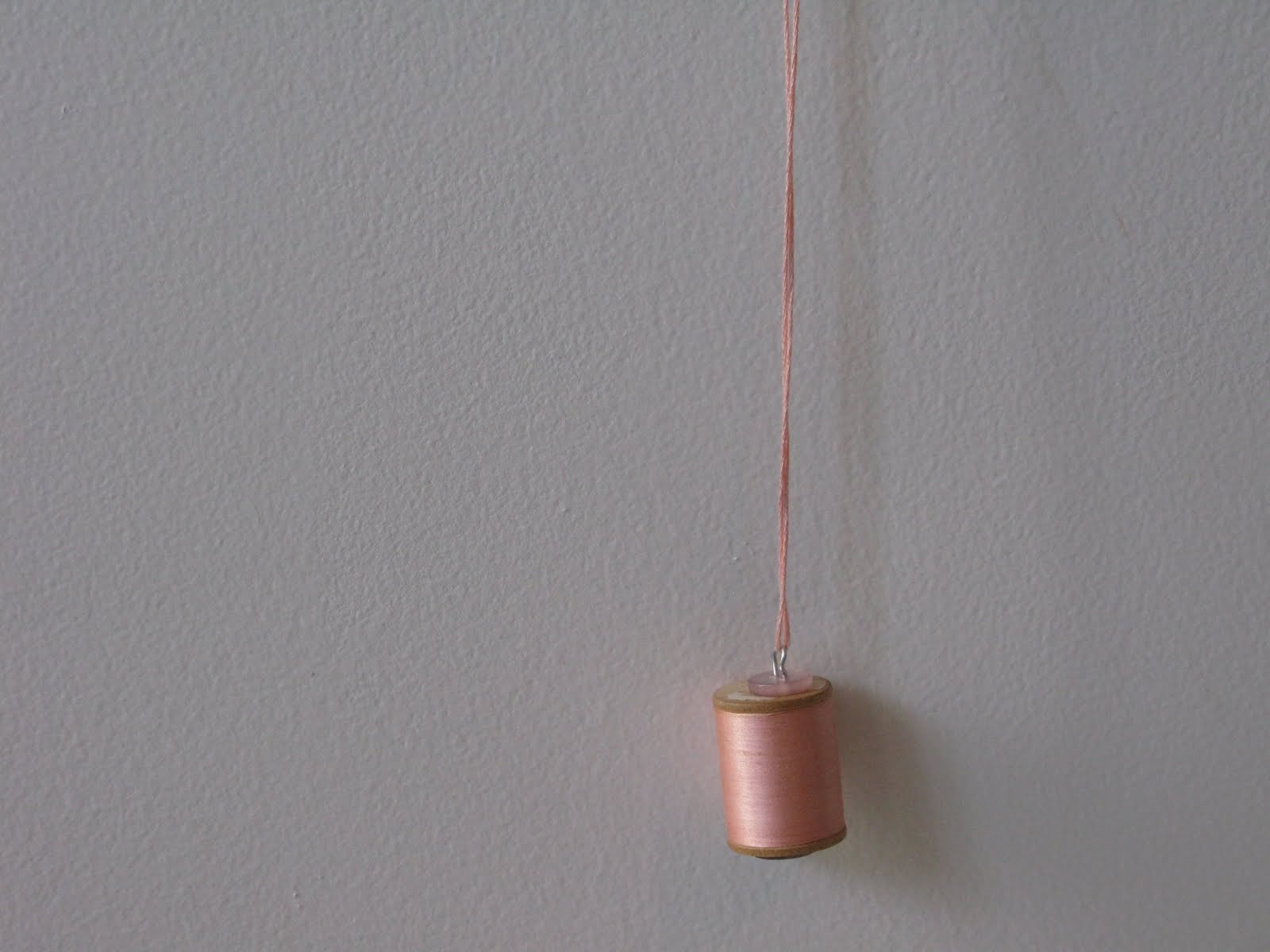 Sew Nancy: spool of thread necklace