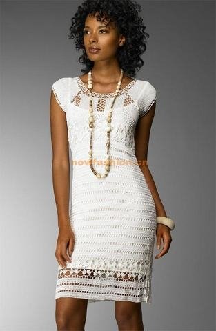 knitting models: knit dress models