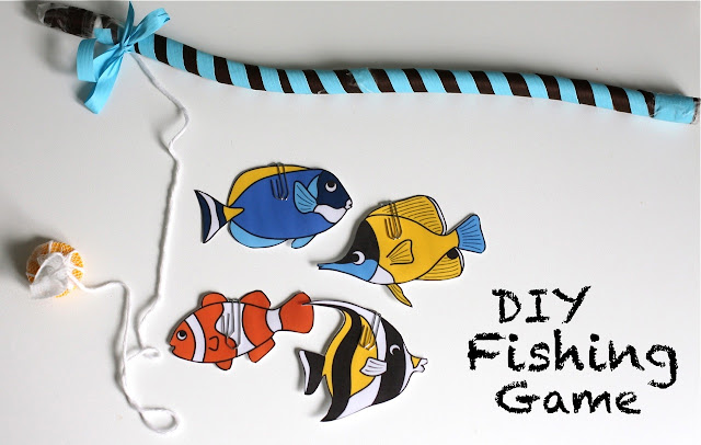Mum in the making: Gone fishing (Our DIY fishing game)