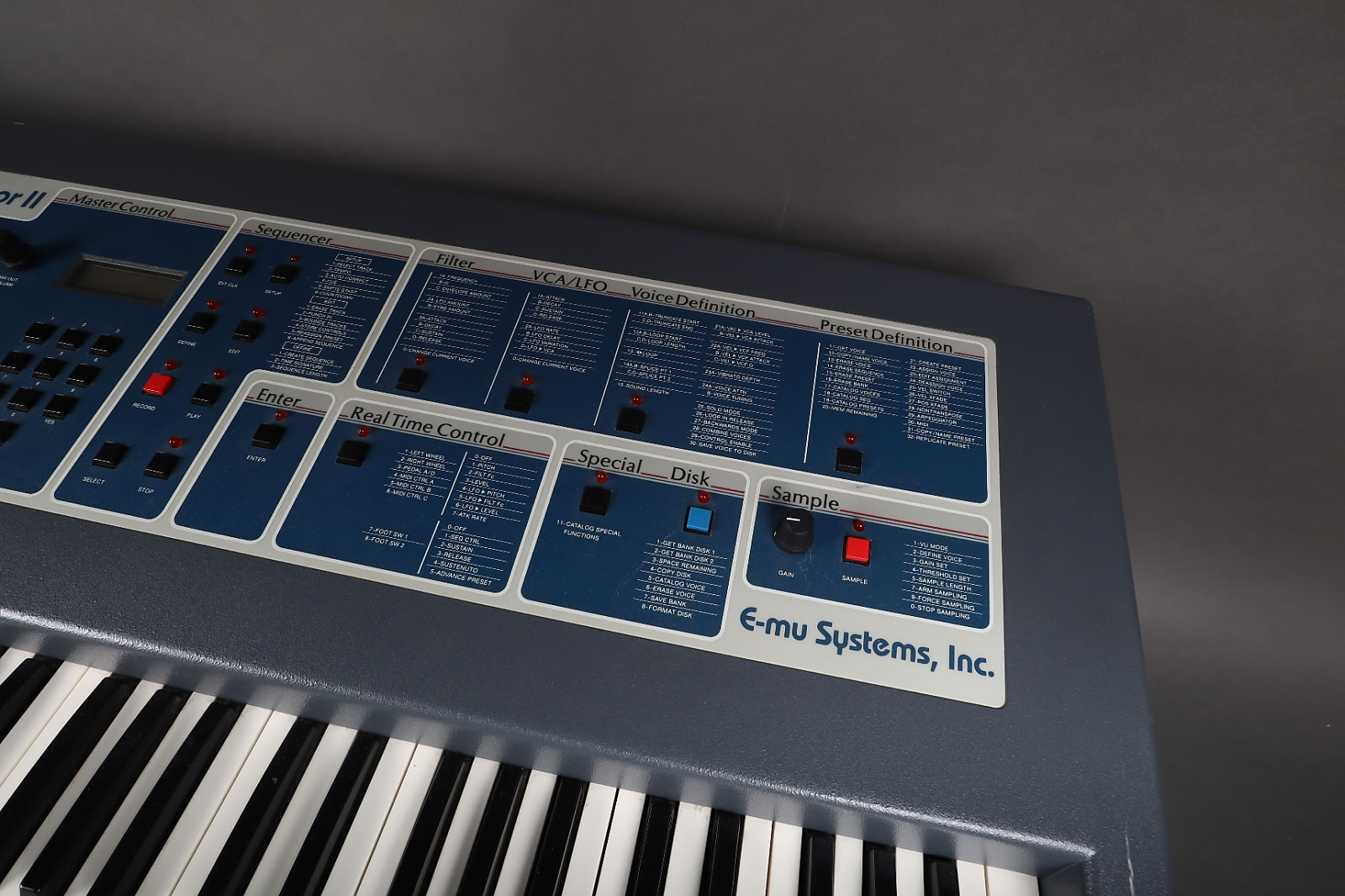 MATRIXSYNTH: E-MU Systems Emulator II 1984 w/ Floppy Disks and Owners ...