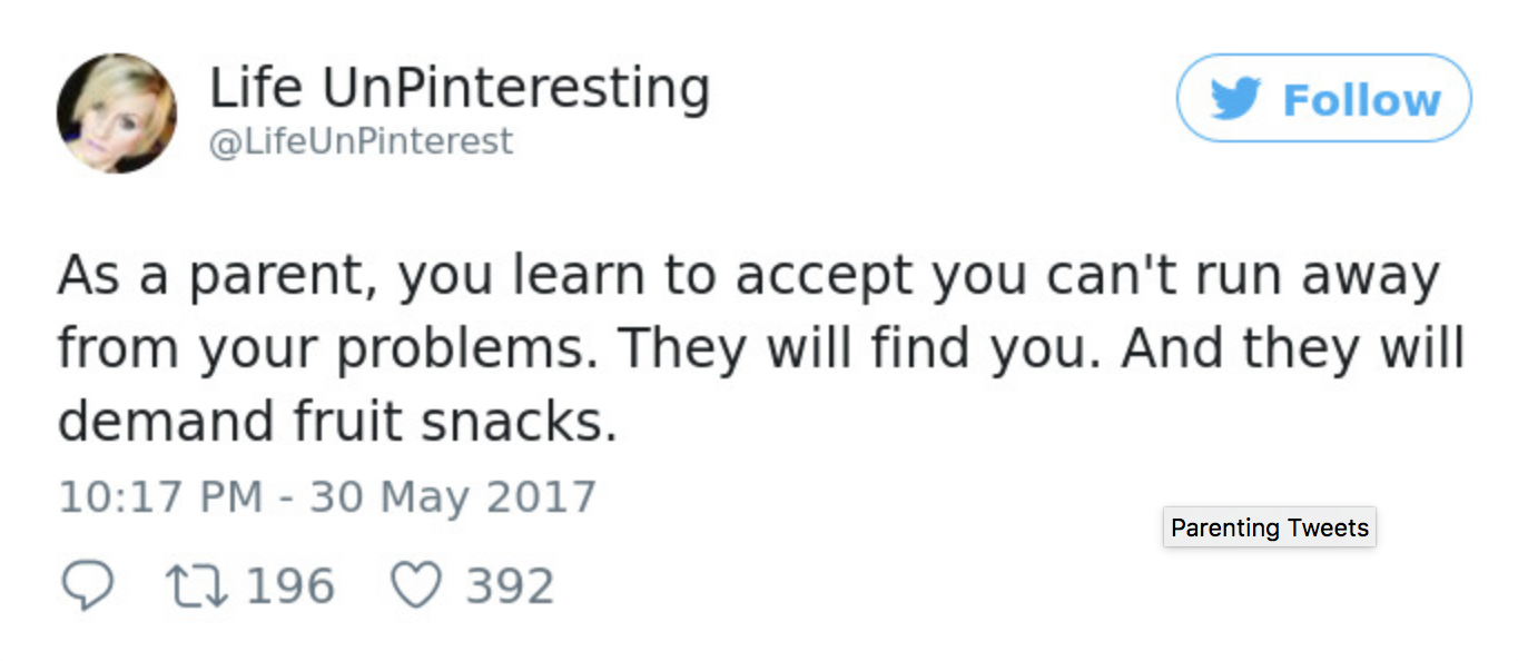 20 Funny Tweets That Sum Up Parenting ~ RELEVANT CHILDREN'S MINISTRY