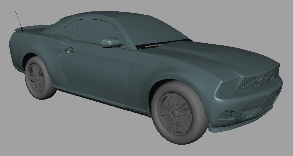 Shahbir's Artwork and Other Things: Maya Tutorial: Finished Car Model