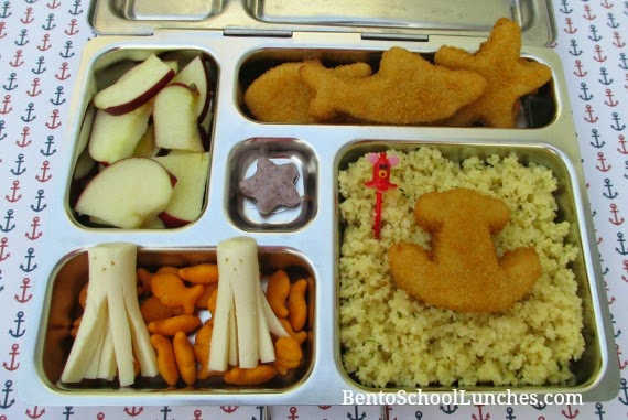 Bento School Lunches : Under The Sea Bento