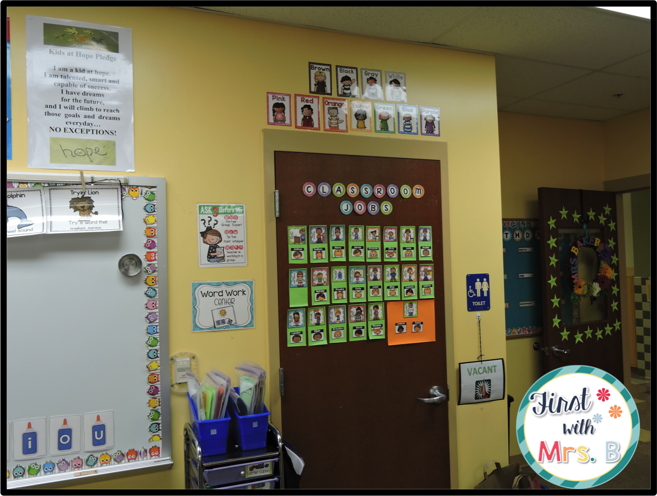 Classroom Tour!! (2015) - First With Mrs. B