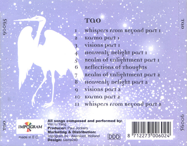 [NewAge/Meditative] Wei Li Yang - Tao (Echos Of Underworld) (2007) [FLAC]