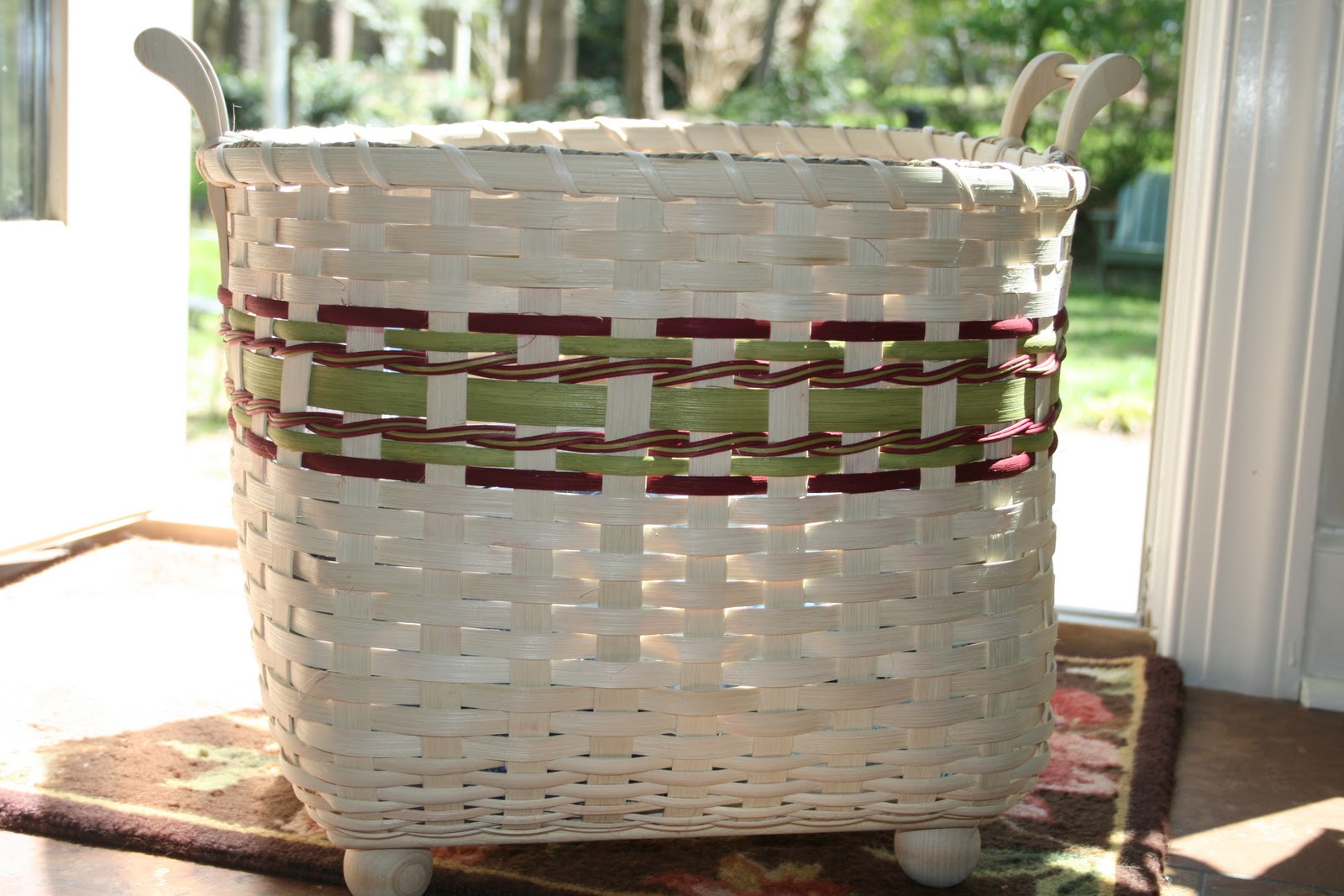 cherith revisited: yarn basket show off