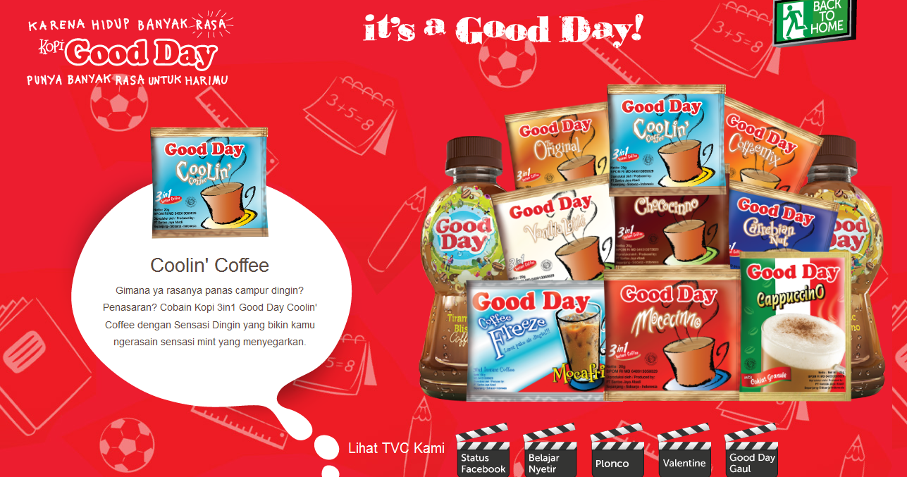 KOPI GOOD DAY: DEPAN