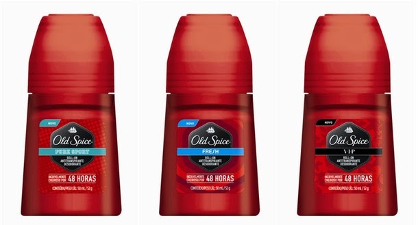 OLD SPICE chega ao Brasil