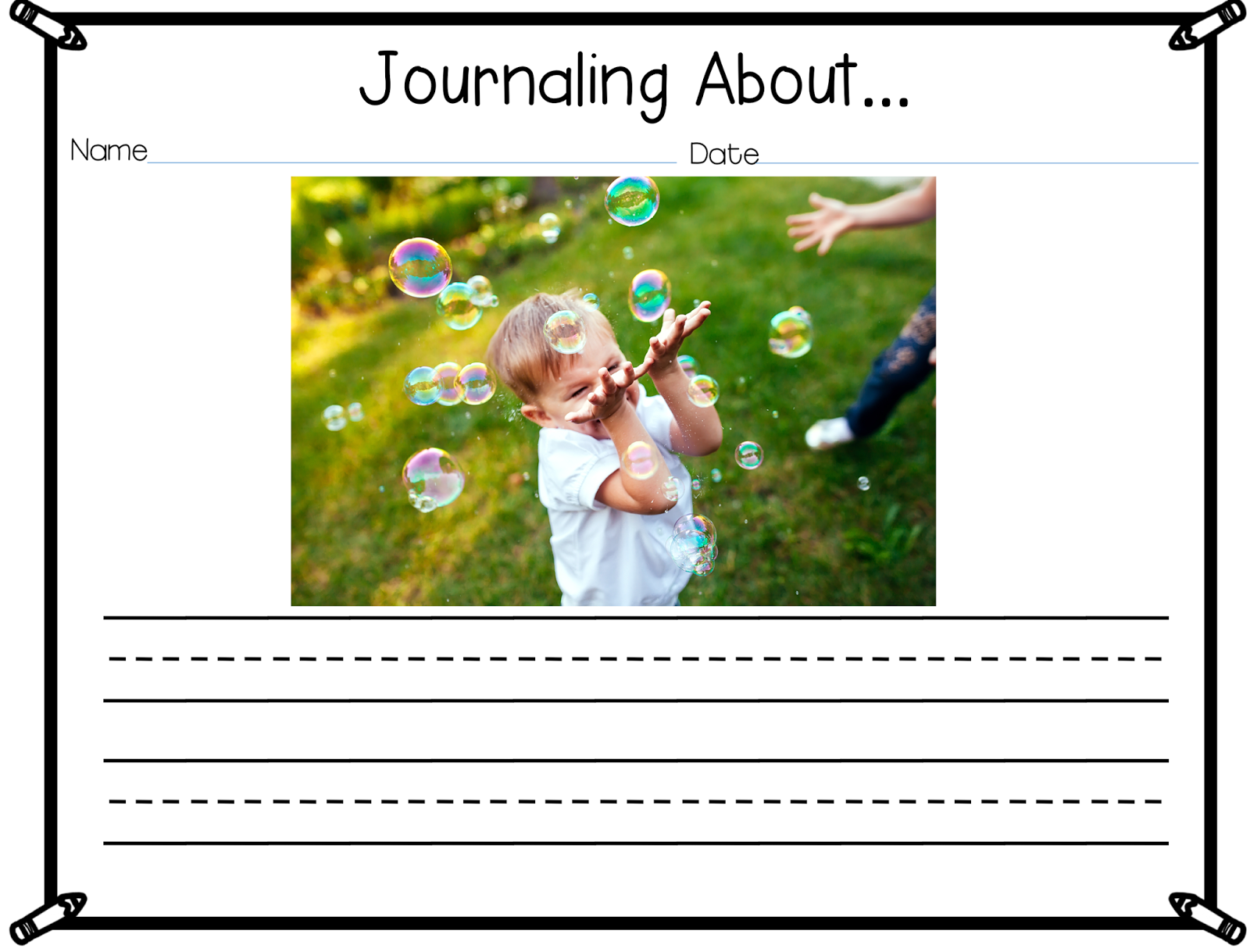 Easy Ideas to Jumpstart Journaling | Superteach's Special Ed Spot