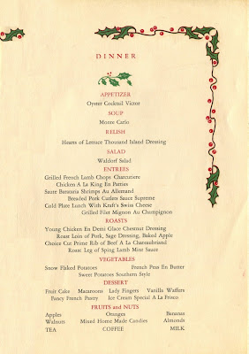 The American Menu: The Halcyon Days of San Quentin