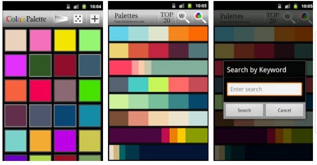 Aplikasi Android untuk Pemilihan Warna - desainosia