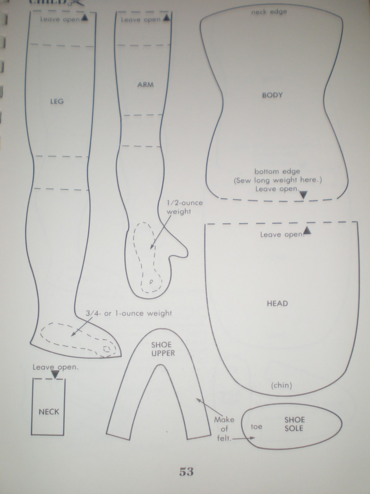binkybrownie teaches handwork: Cloth Marionettes