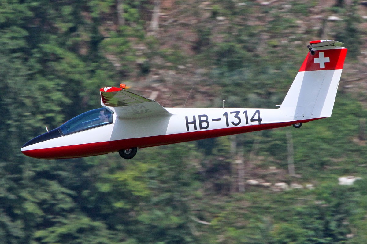 Planes and Trains - Planes 2014: HB-1314 / Pilatus B4/PC-11AF ...