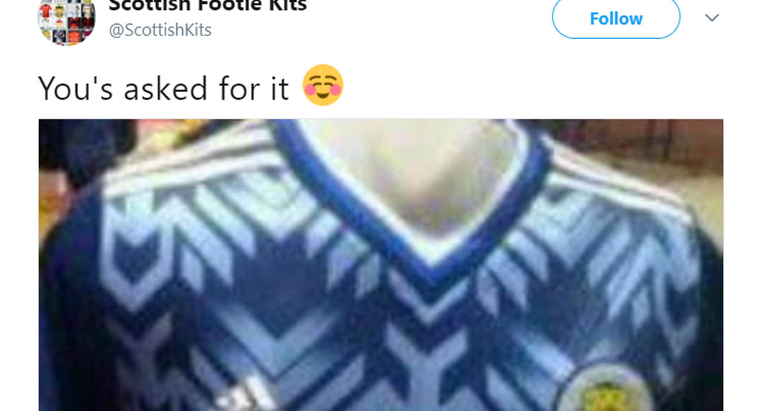 Fake! This is NOT The Adidas Scotland 2018 Home Kit - Footy Headlines