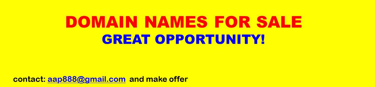 Domain Names for sale Public
