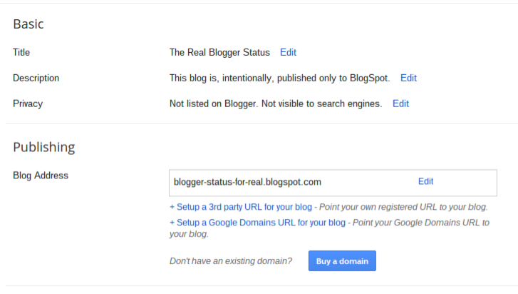 Blogger Magic - Supporting A BlogSpot URL Change
