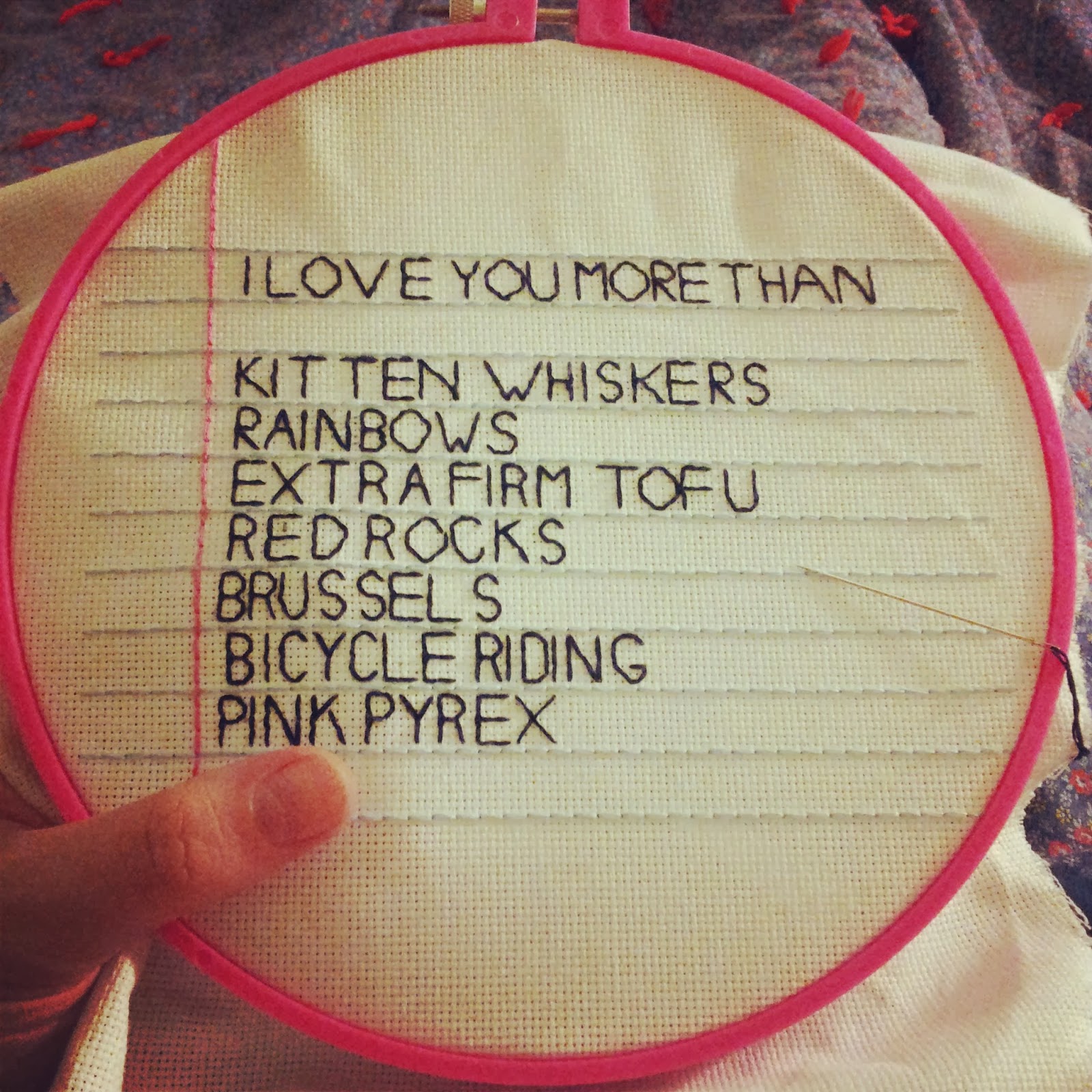 My Extra Ordinary Life: needles