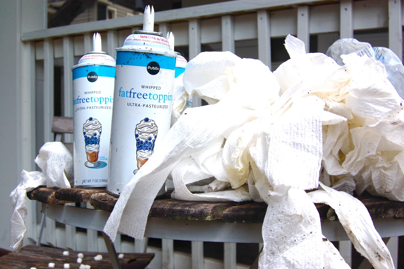 drywall and diapers: the food fight.