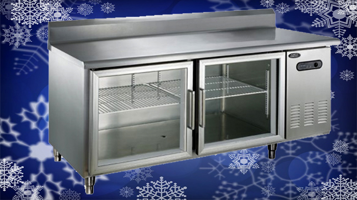 Bàn mát – bàn lạnh inox công nghiệp có gáy tại Bep36 - Thiết bị bếp ...