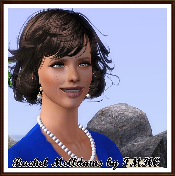 IMHO sims: Rachel McAdams sim TS3 by IMHO