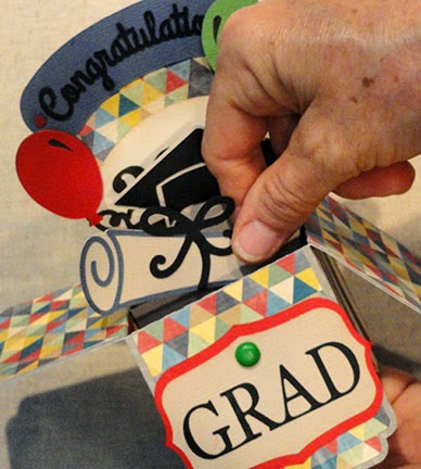 Needles 'n' Knowledge: Grad Box Card Construction Tutorial