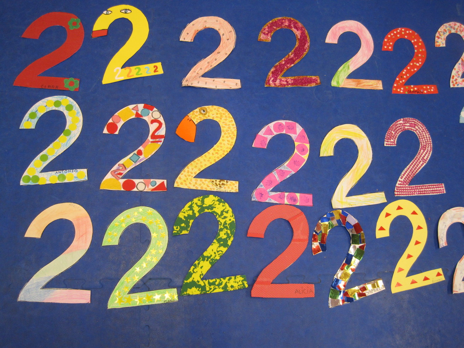 Mi Clase de Infantil: EL NÚMERO 2