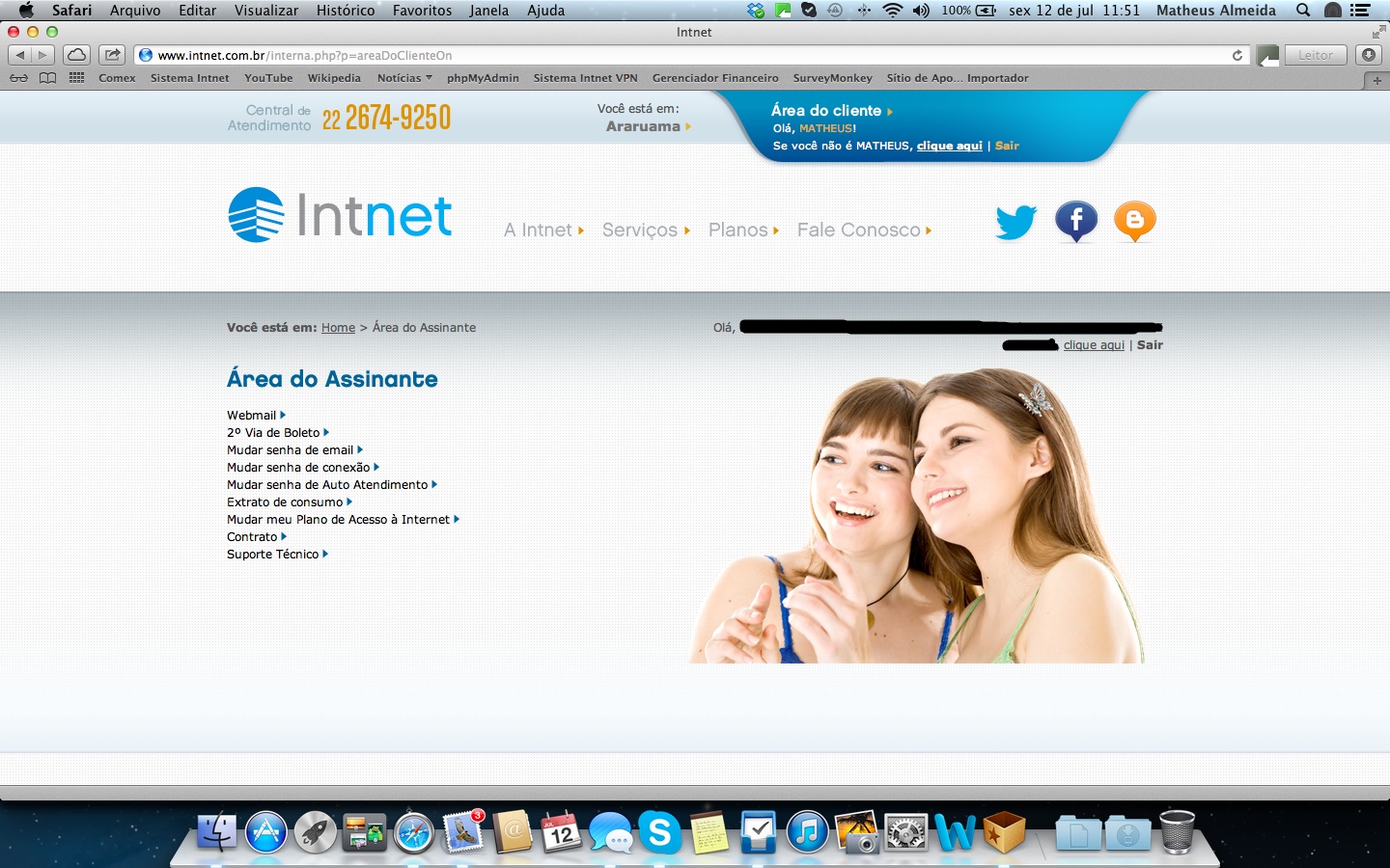 Intnet: Fazendo a Mudança para os novos planos