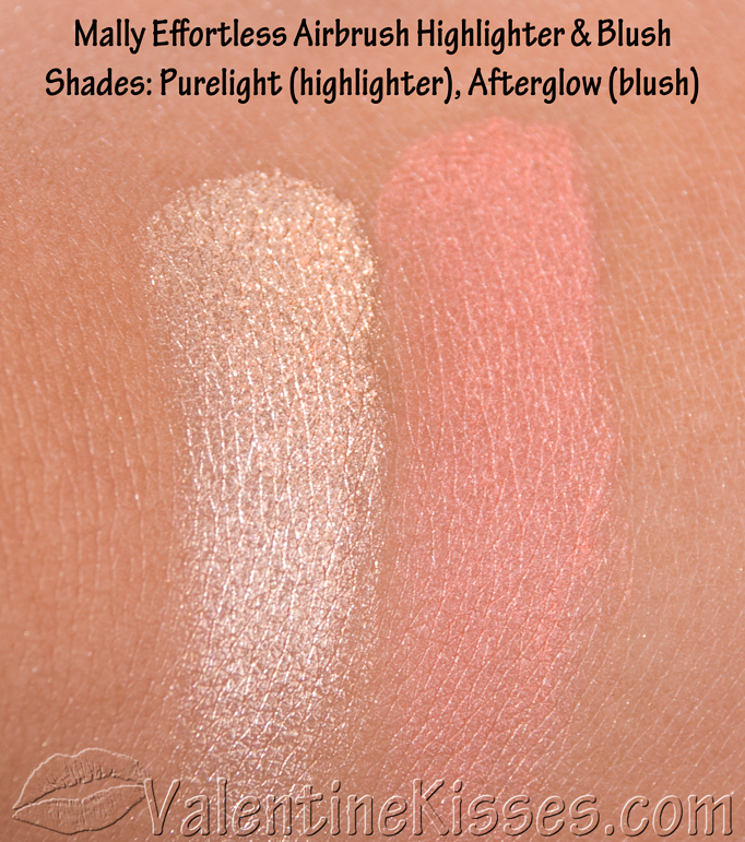 Valentine Kisses: Mally Effortless Airbrush Highlighter & Blush ...
